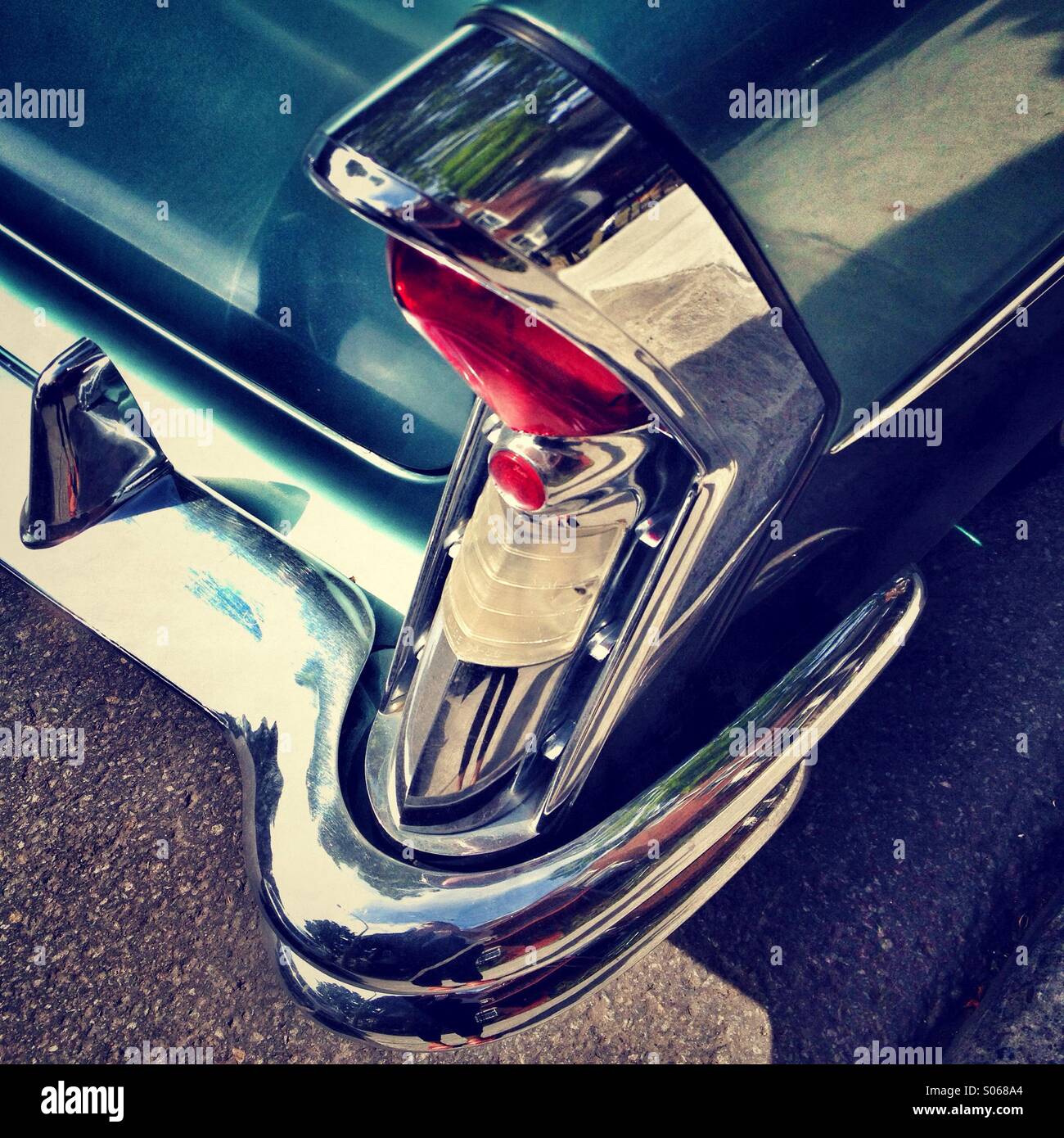 Retro car details hi-res stock photography and images - Alamy