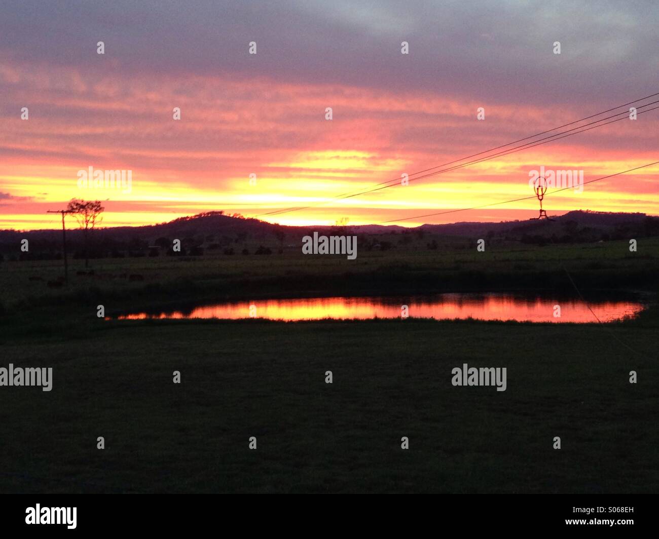 Beautiful sunset reflection hi-res stock photography and images - Alamy