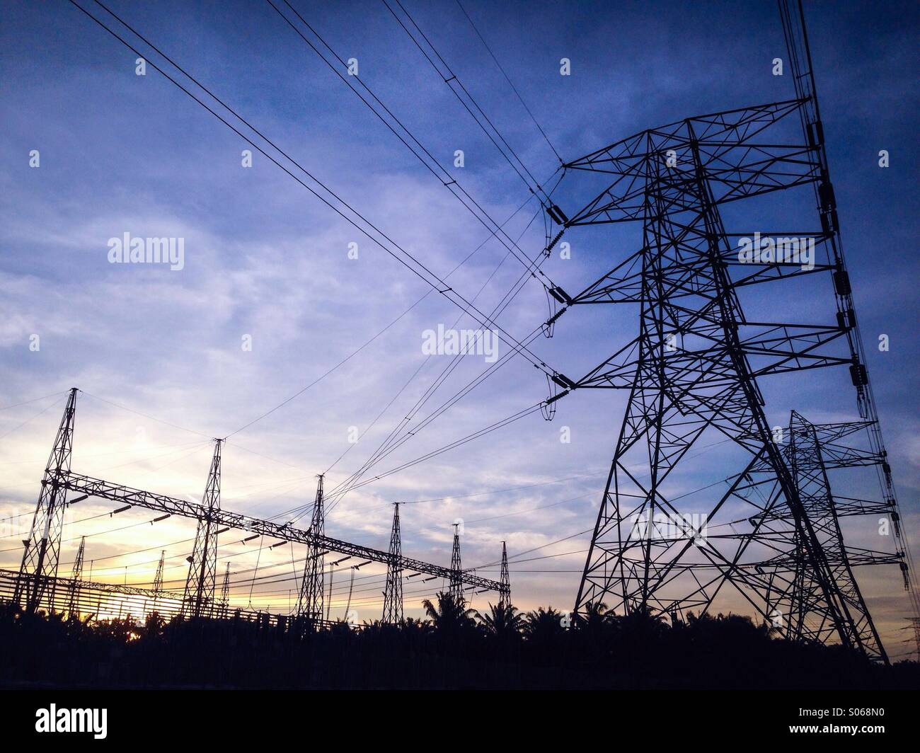 Substations hi-res stock photography and images - Alamy