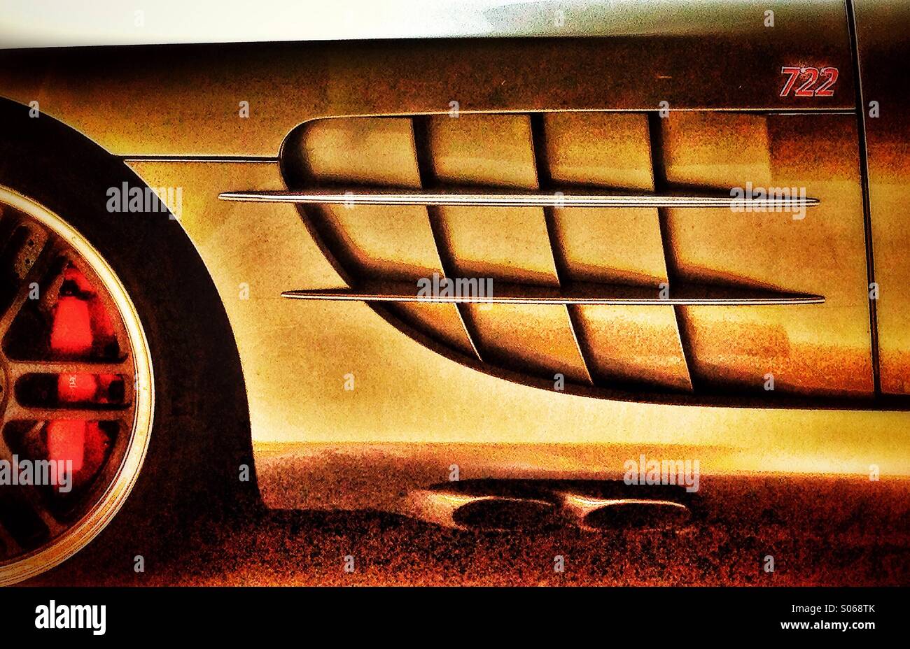 Mercedes 722 Supercar Stock Photo - Alamy