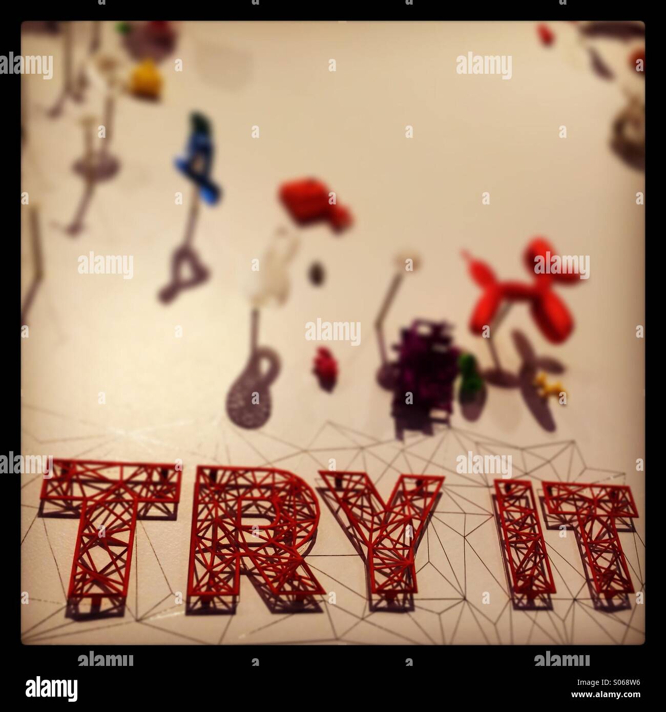 Plastic try hi-res stock photography and images - Alamy