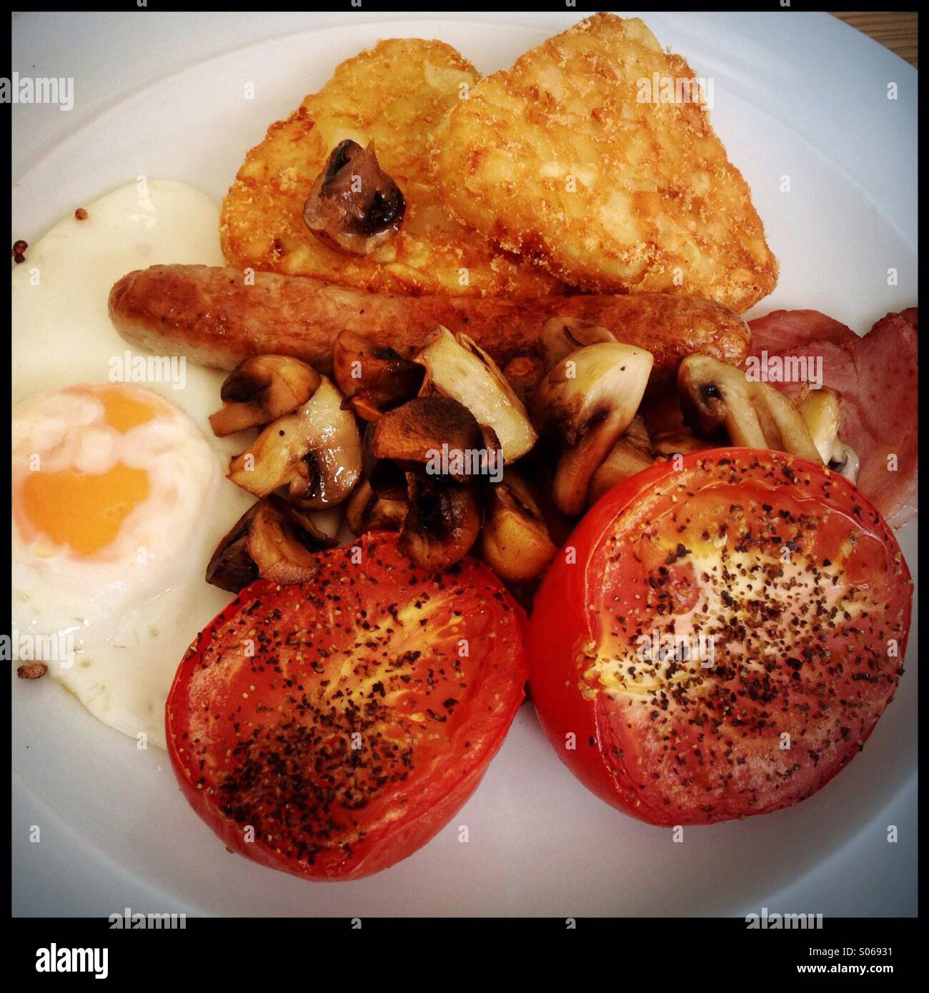 Traditional English Breakfast Stock Photo - Alamy