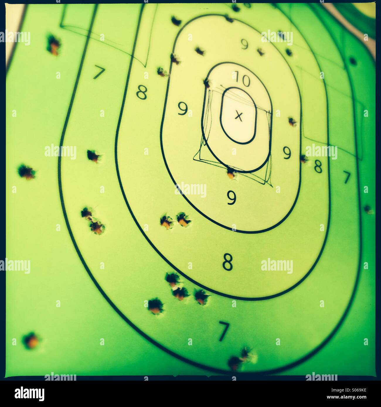 Target bullet holes hi-res stock photography and images - Alamy