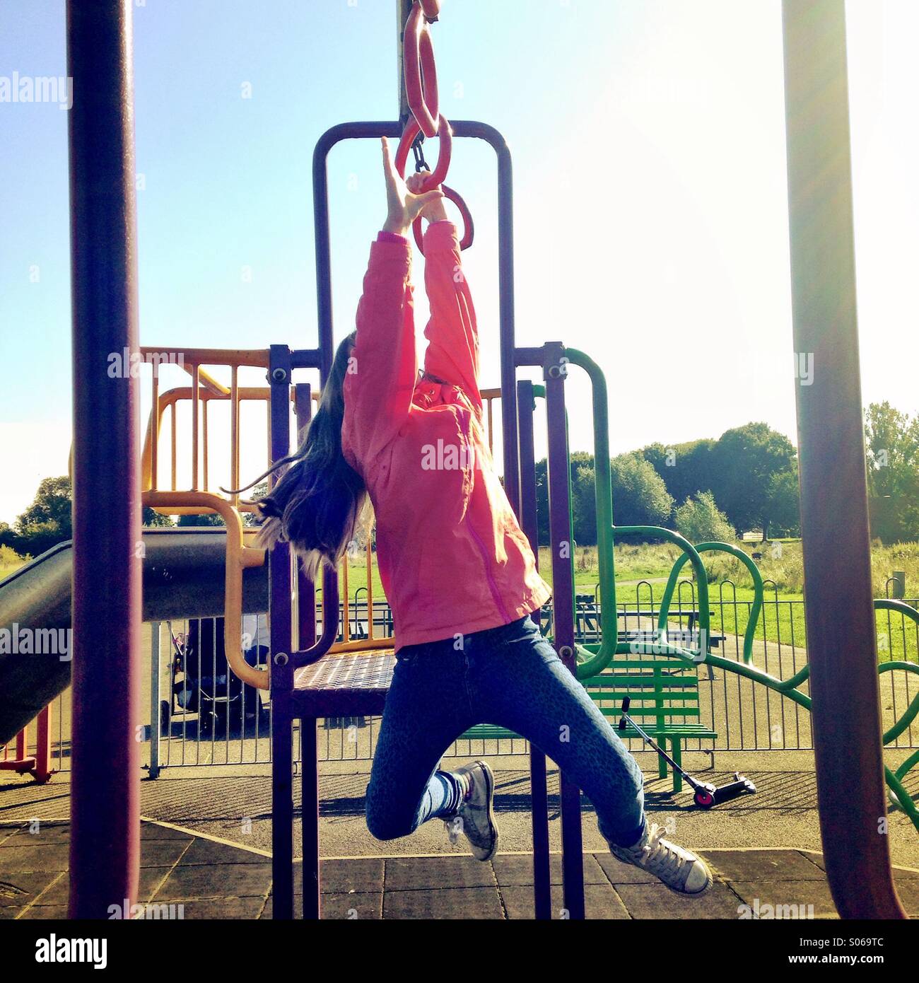 Monkey bars hi-res stock photography and images - Alamy