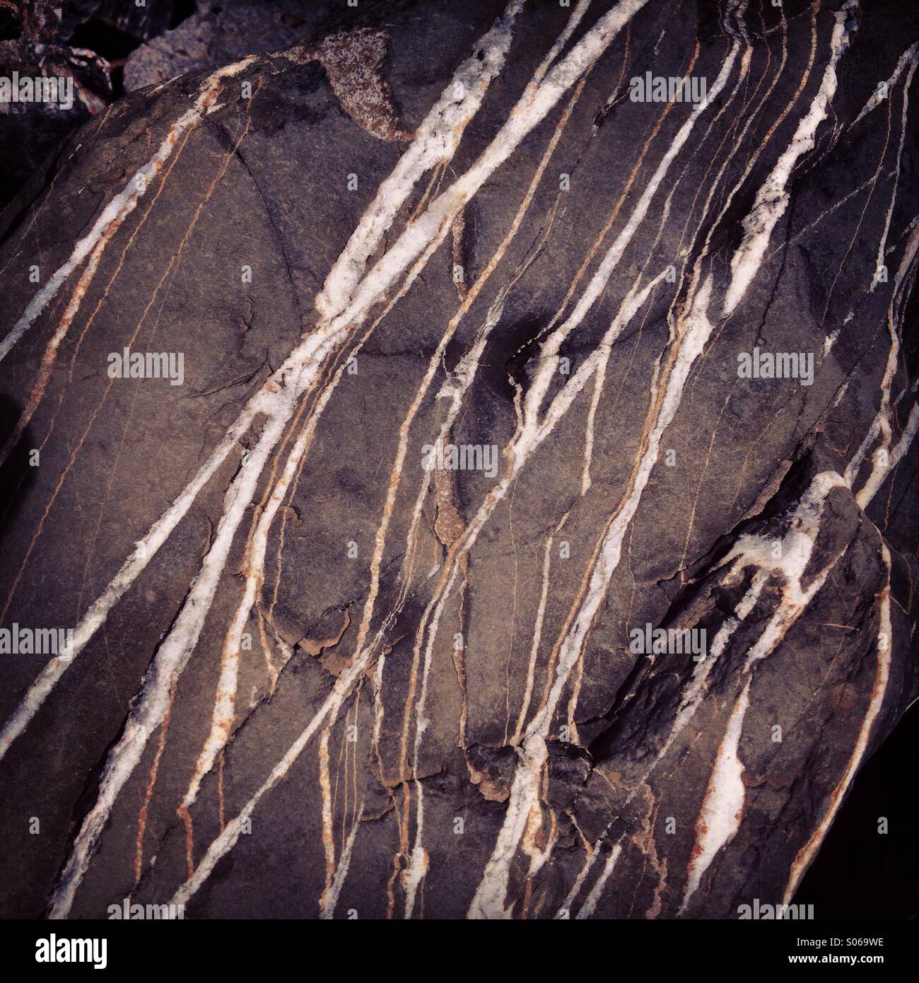 Striped rock hi-res stock photography and images - Alamy