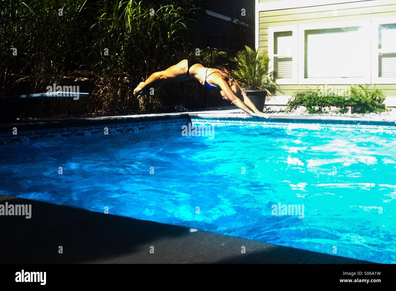 Backyard bikini hi-res stock photography and images - Alamy