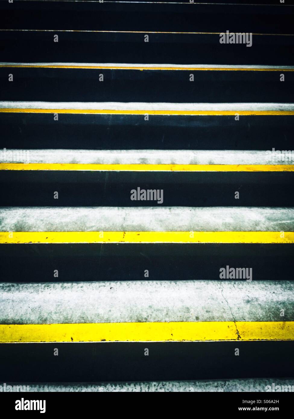 Concrete stairs in arena; going up Stock Photo - Alamy