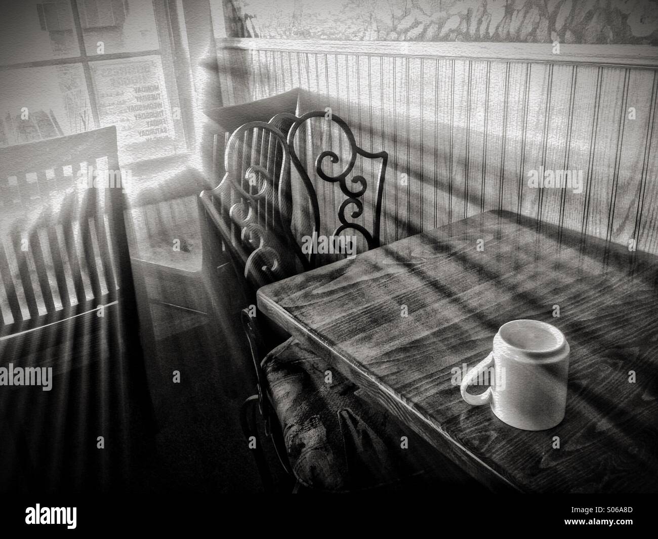 Table For One Stock Photo - Alamy