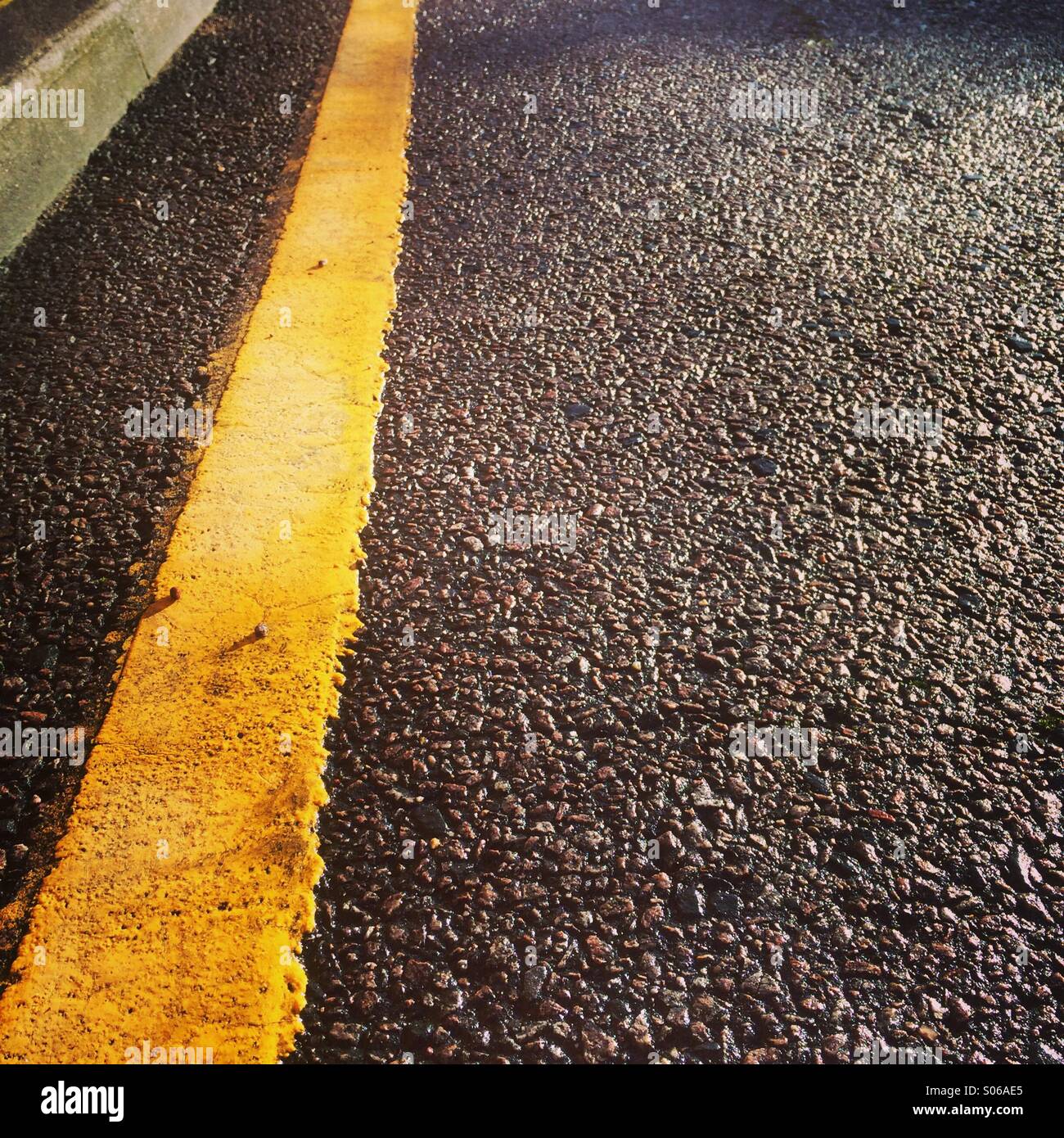 Walking down the line (Edited Stock Photo - Alamy