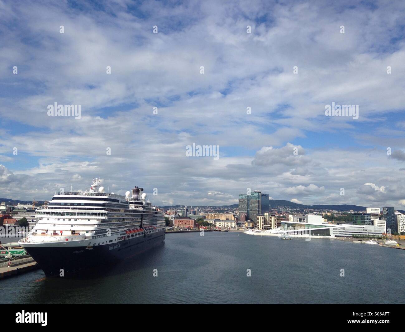 Departure from Oslo port Stock Photo - Alamy