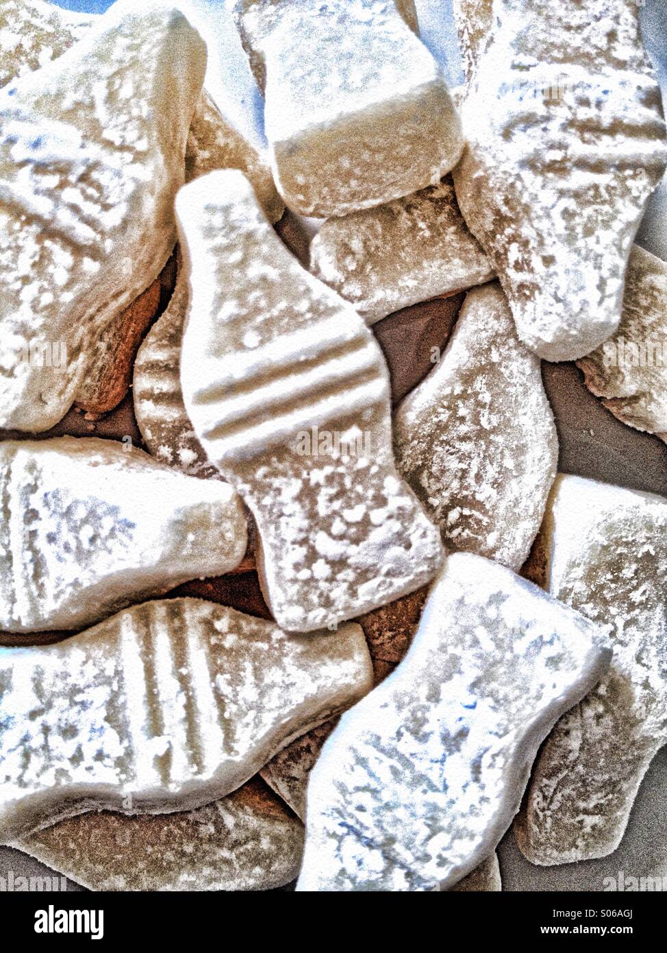 Milk bottle sweets Stock Photo - Alamy