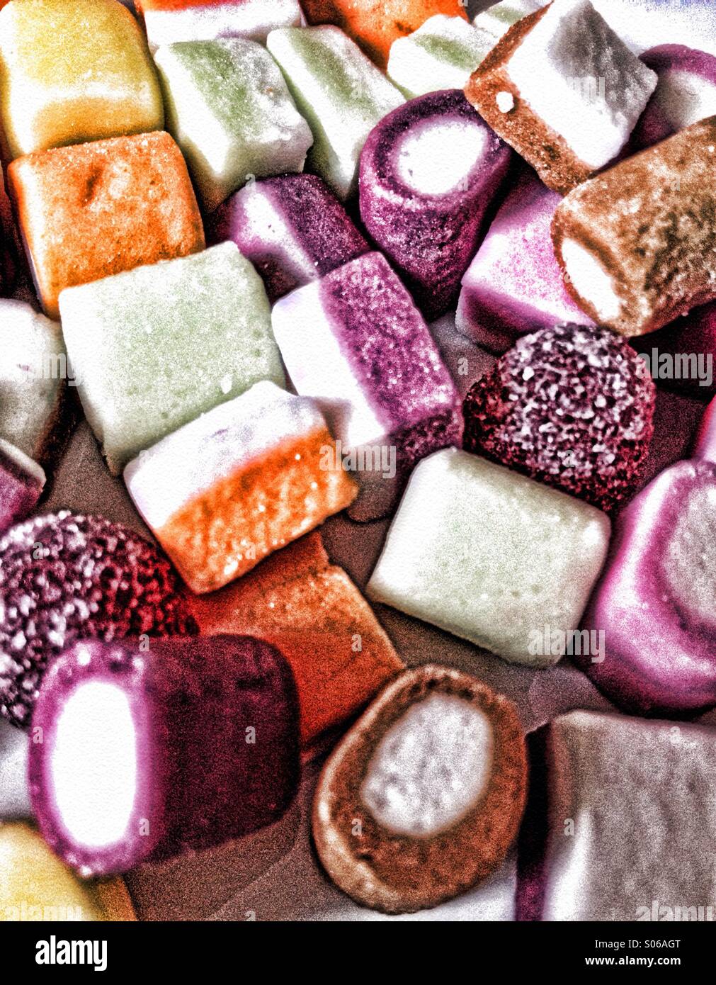 Dolly mixture sweets Stock Photo - Alamy