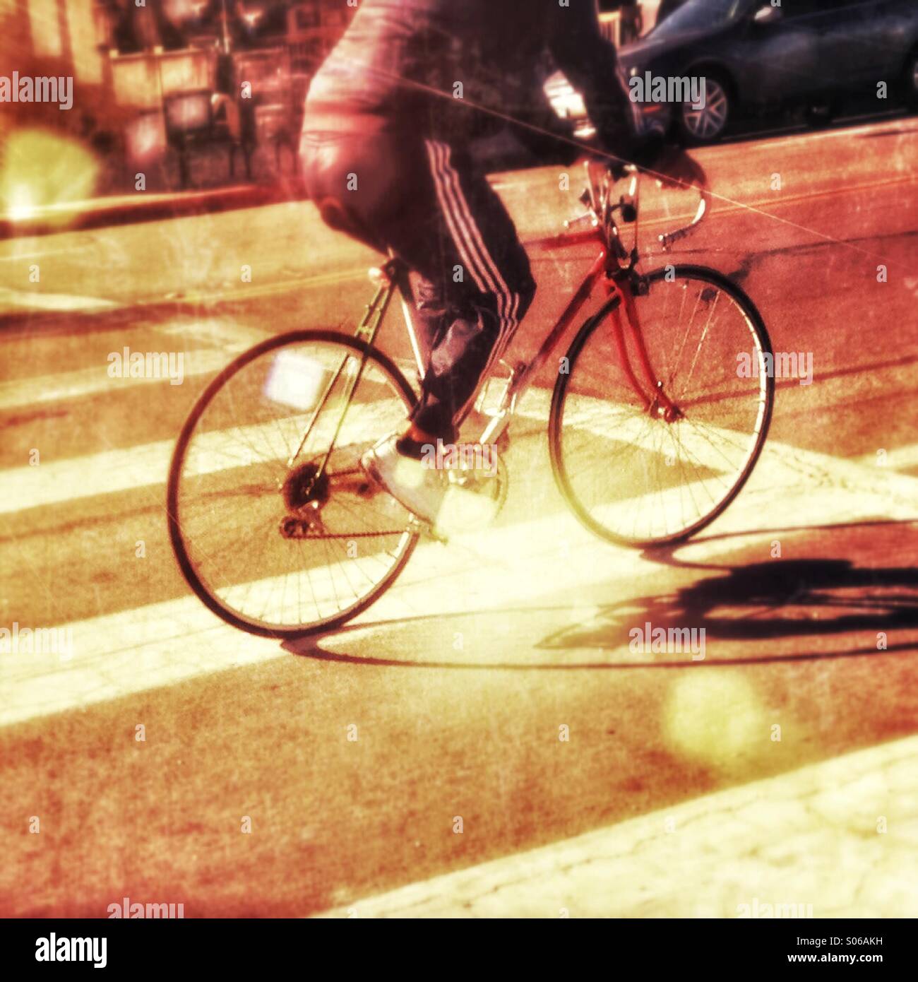 Senior citizens riding bike hi-res stock photography and images - Alamy