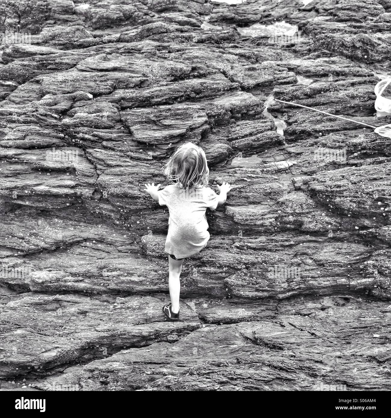 Starting the climb Stock Photo - Alamy