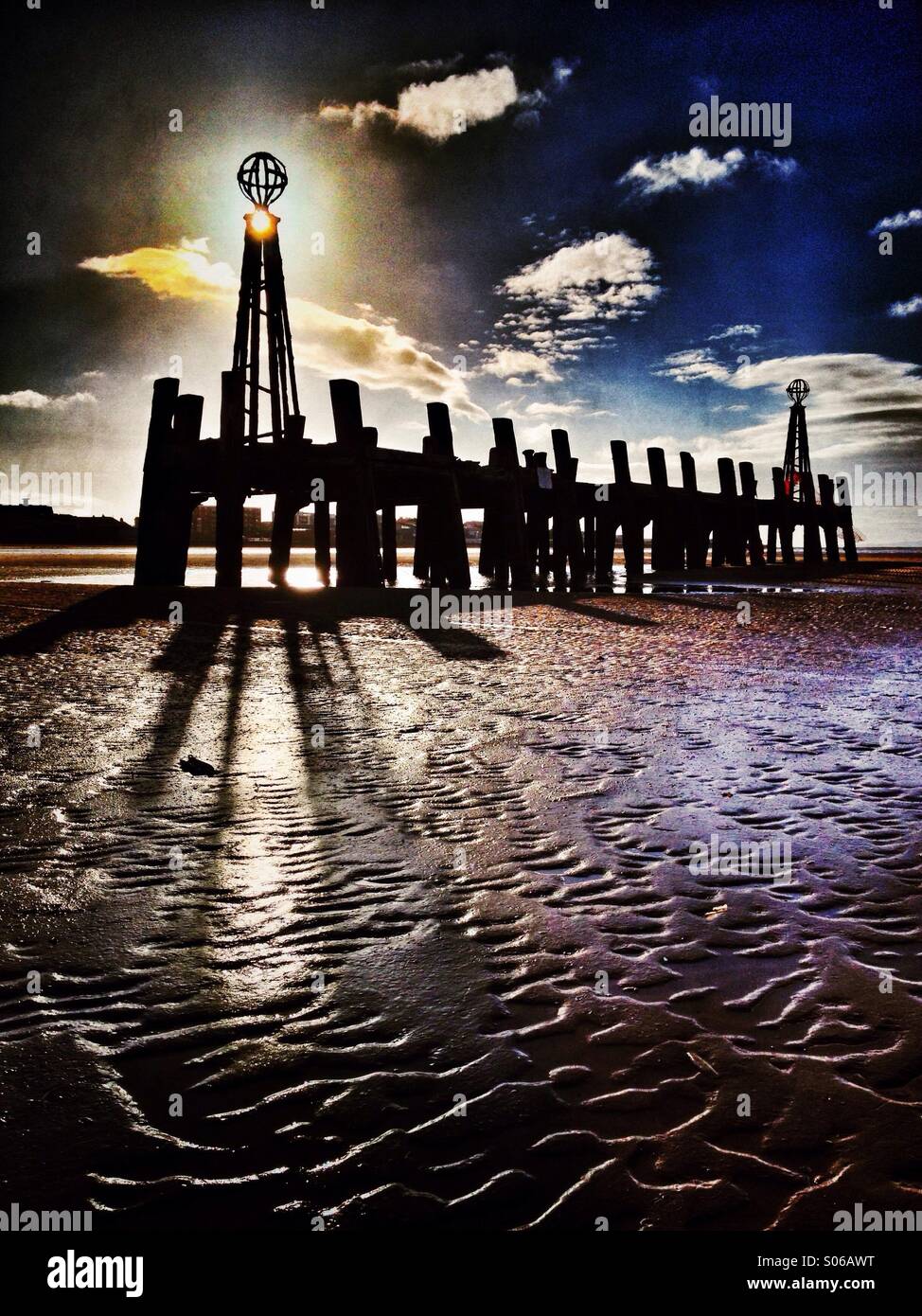 End of st annes pier hi-res stock photography and images - Alamy