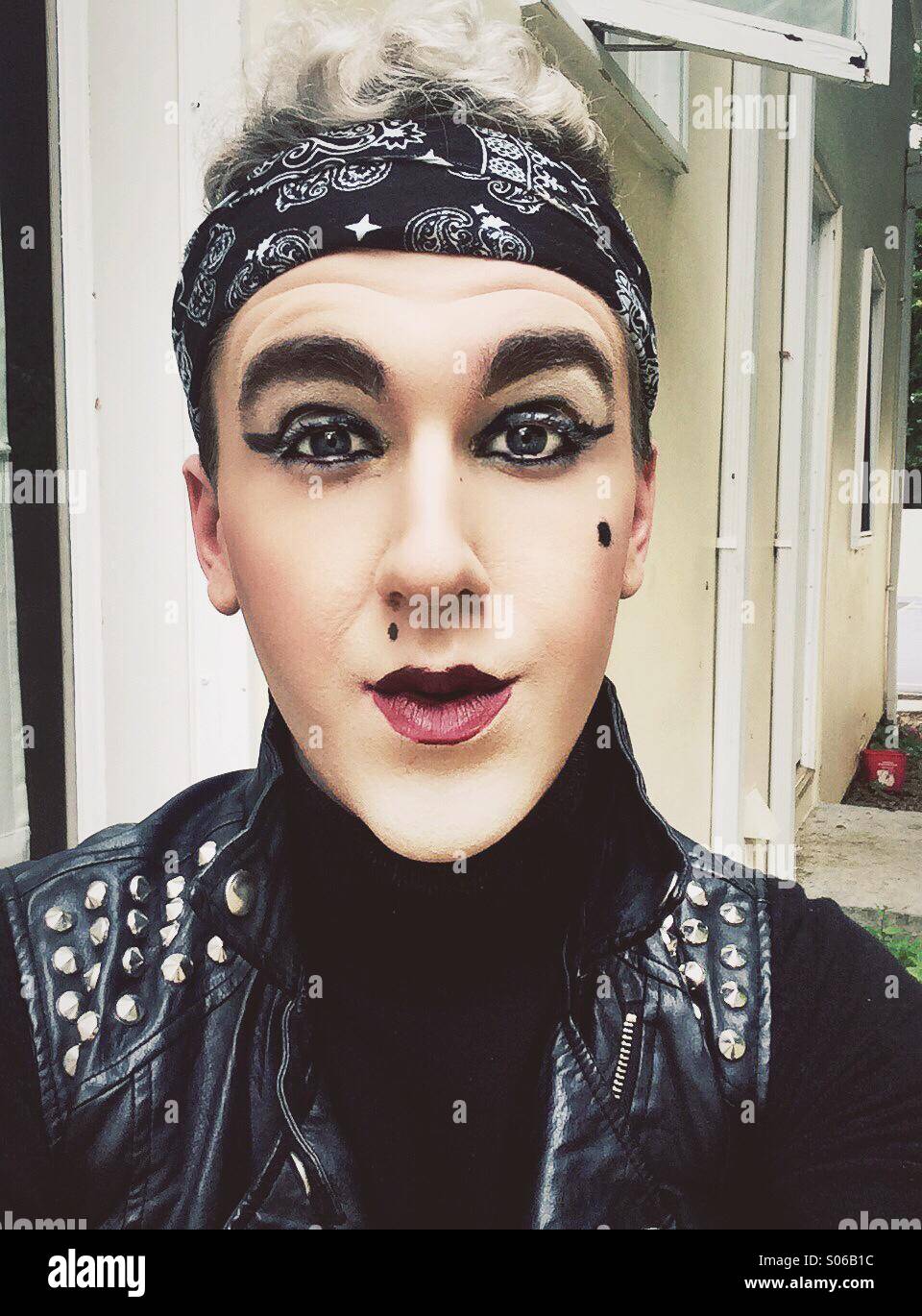 80s Punk Makeup