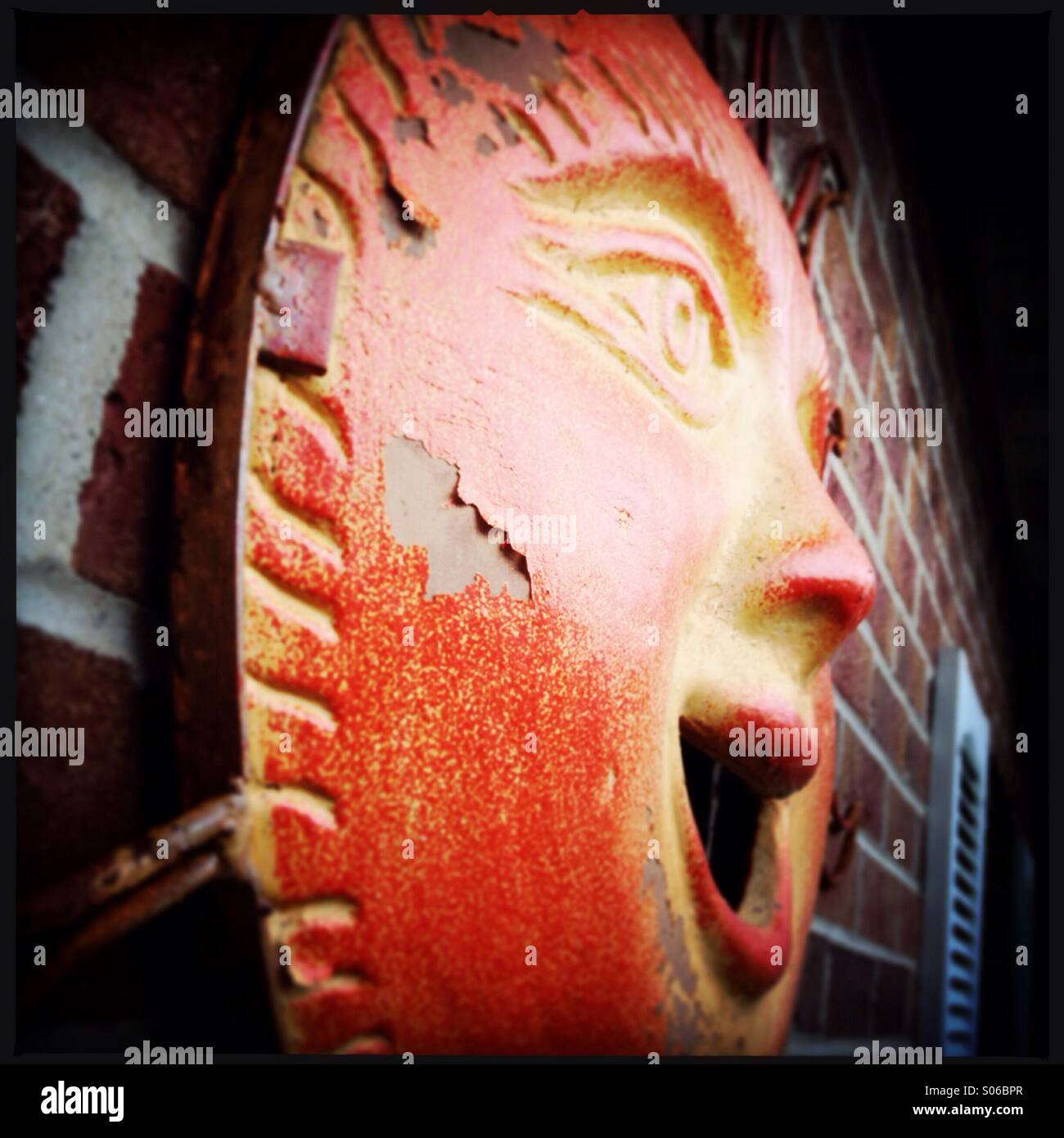 Fat old sun Stock Photo - Alamy