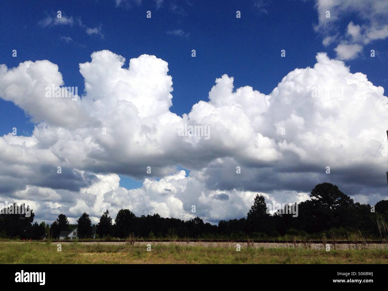 Beautiful Cloudy Day Stock Photo - Alamy