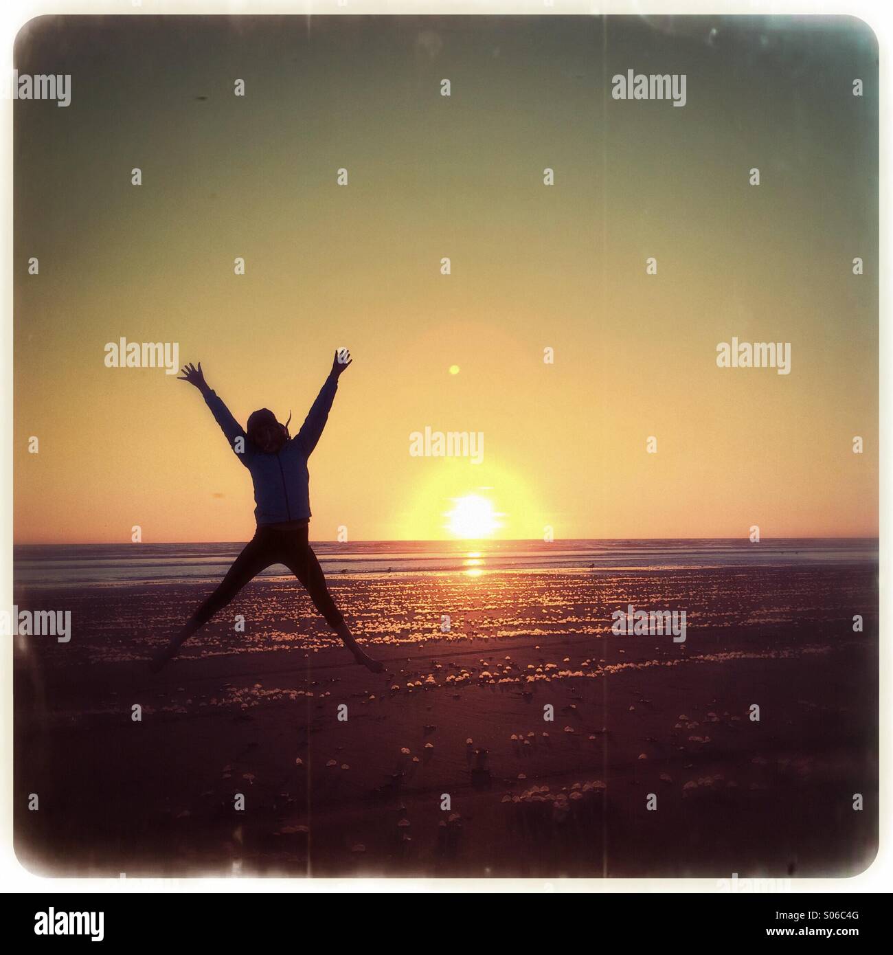 jump for joy Stock Photo - Alamy