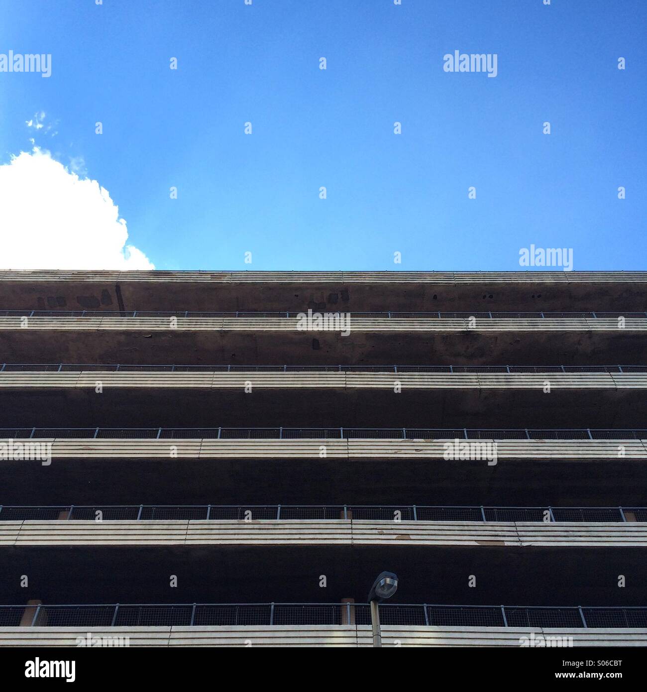 Layers of car park floors Stock Photo - Alamy