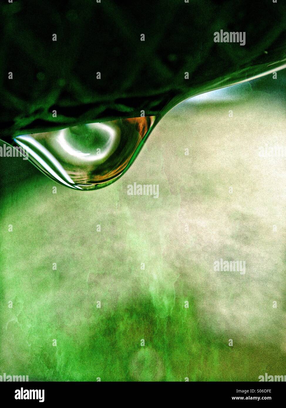 Water drip on hose pipe Stock Photo - Alamy