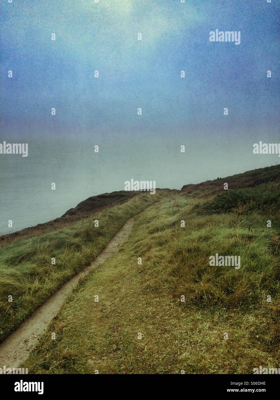 The Cornish Coastal Path Stock Photo - Alamy