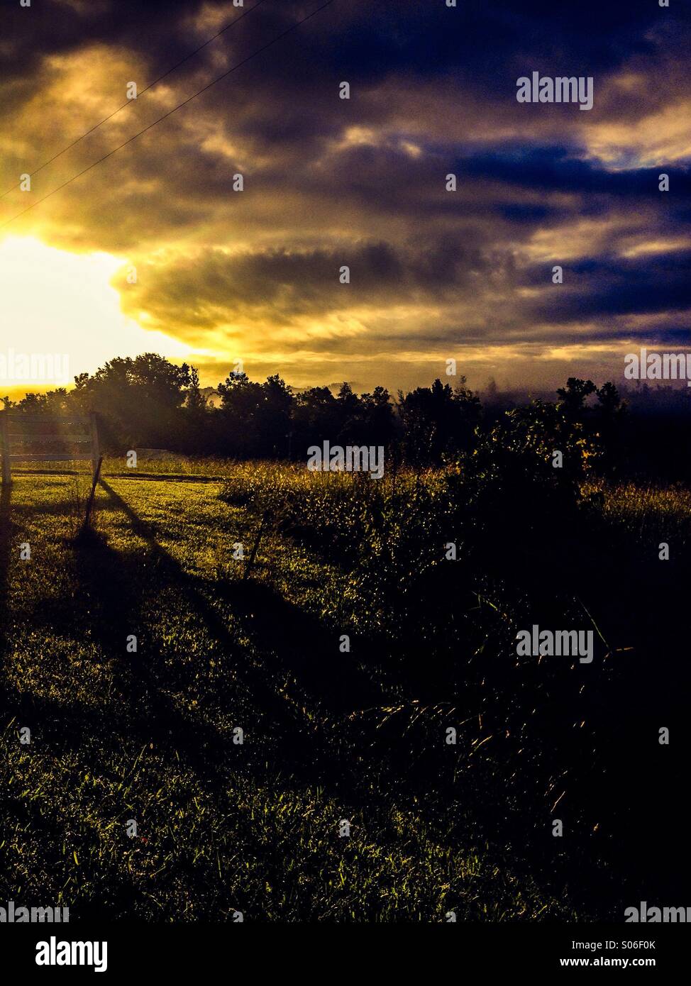 Sun ray sky Stock Photo - Alamy