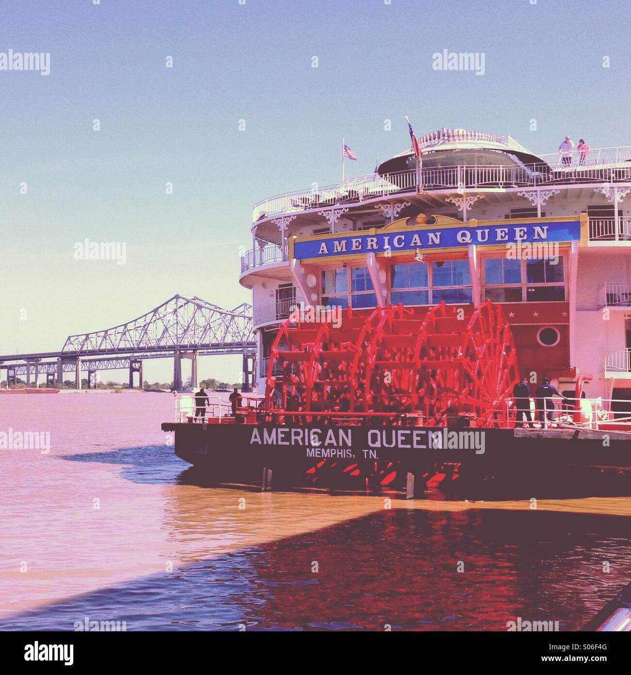 American queen steamboat hi-res stock photography and images - Alamy