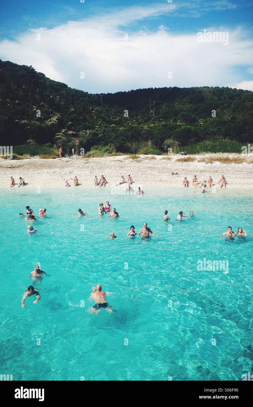 Warm lagoon swimming hi-res stock photography and images - Alamy