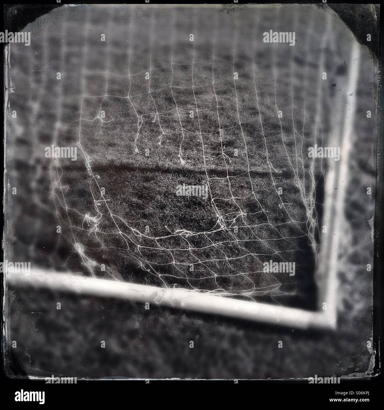 Football net torn hi-res stock photography and images - Alamy