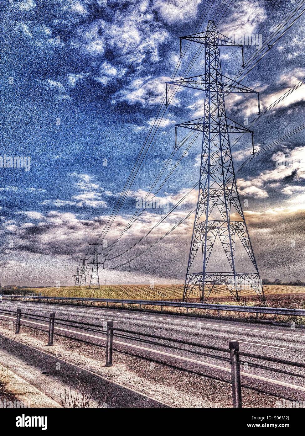 Side of motorway hi-res stock photography and images - Alamy