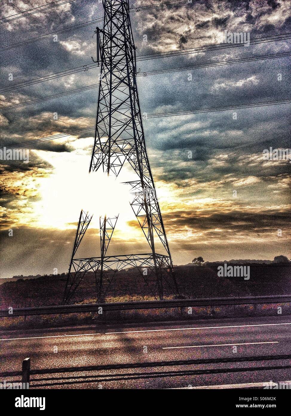 Side of motorway hi-res stock photography and images - Alamy