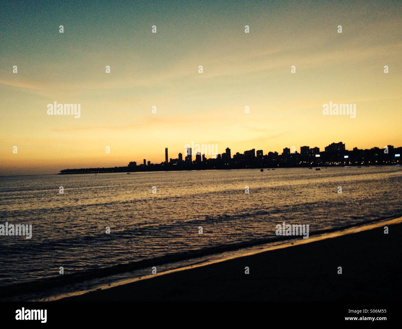 Indian City skyline Mumbai India Stock Photo - Alamy