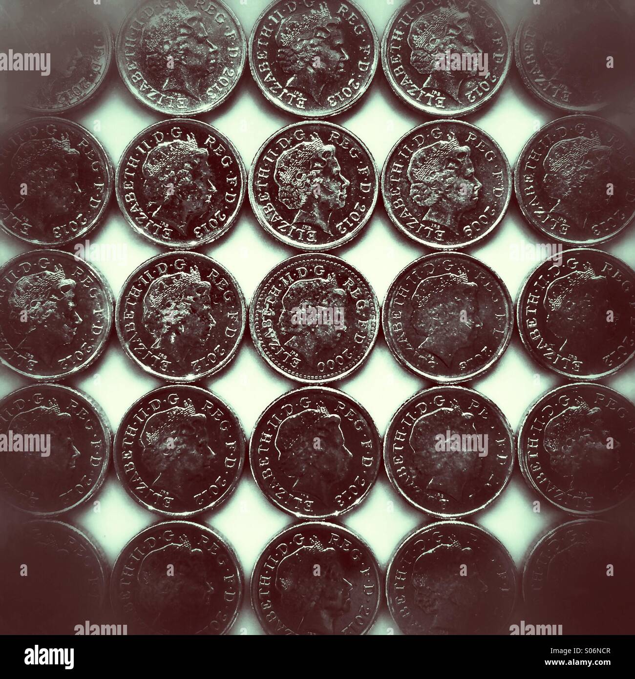 5p coins hi-res stock photography and images - Alamy