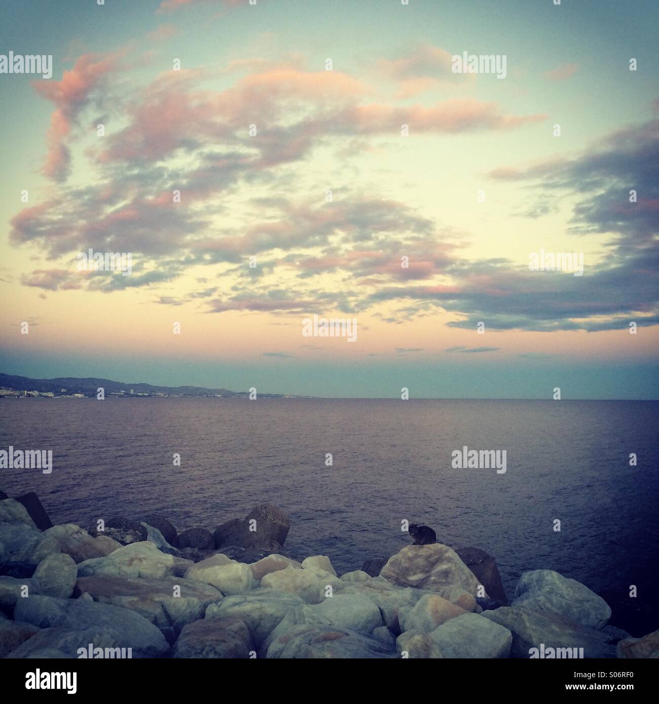 Marbella sunset hi-res stock photography and images - Alamy