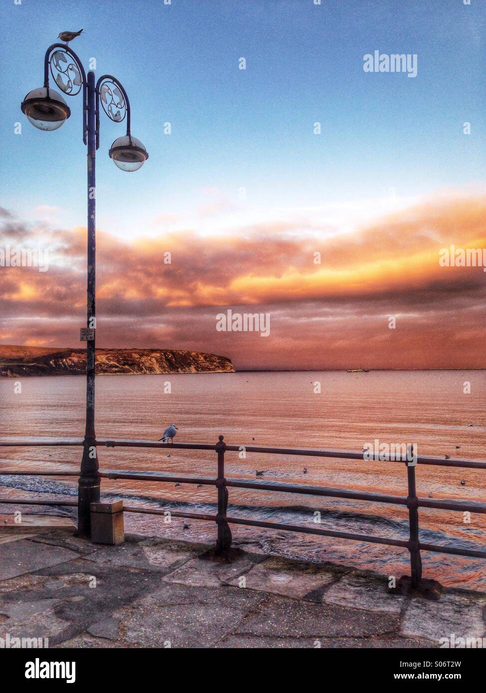 Swanage bay hi-res stock photography and images - Alamy