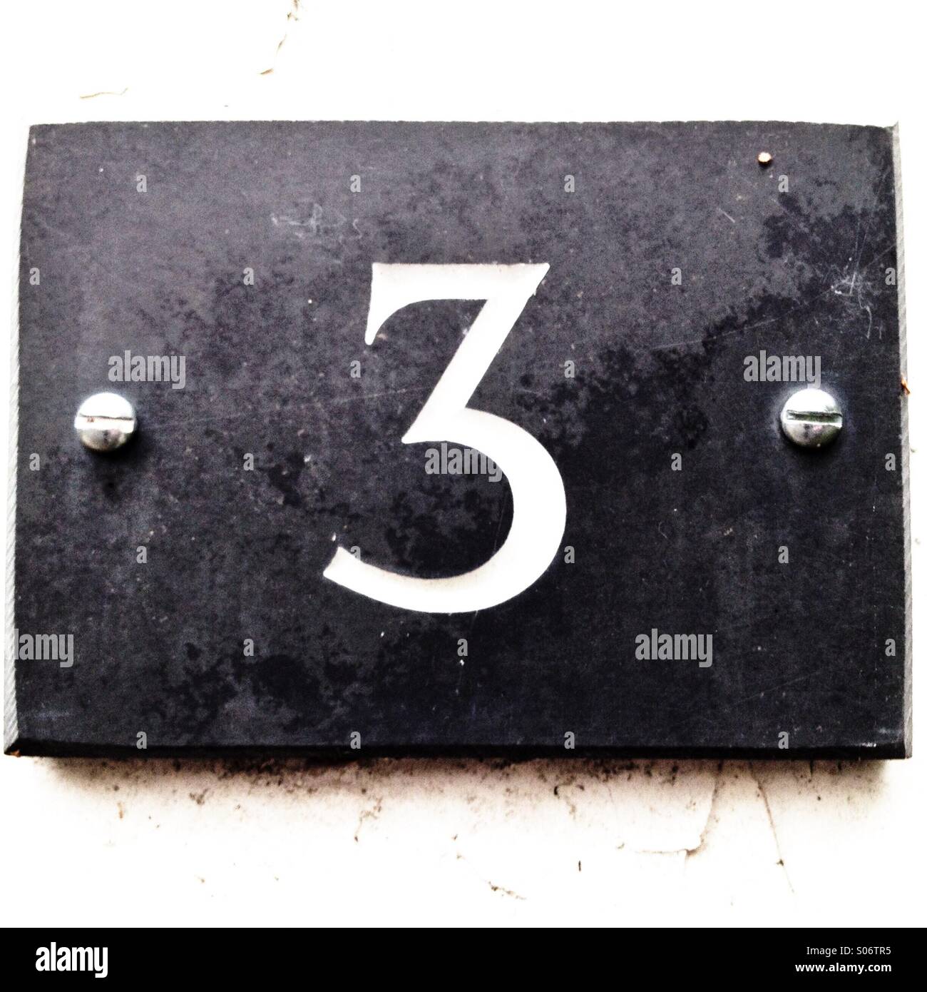 House Number 3 High Resolution Stock Photography and Images - Alamy