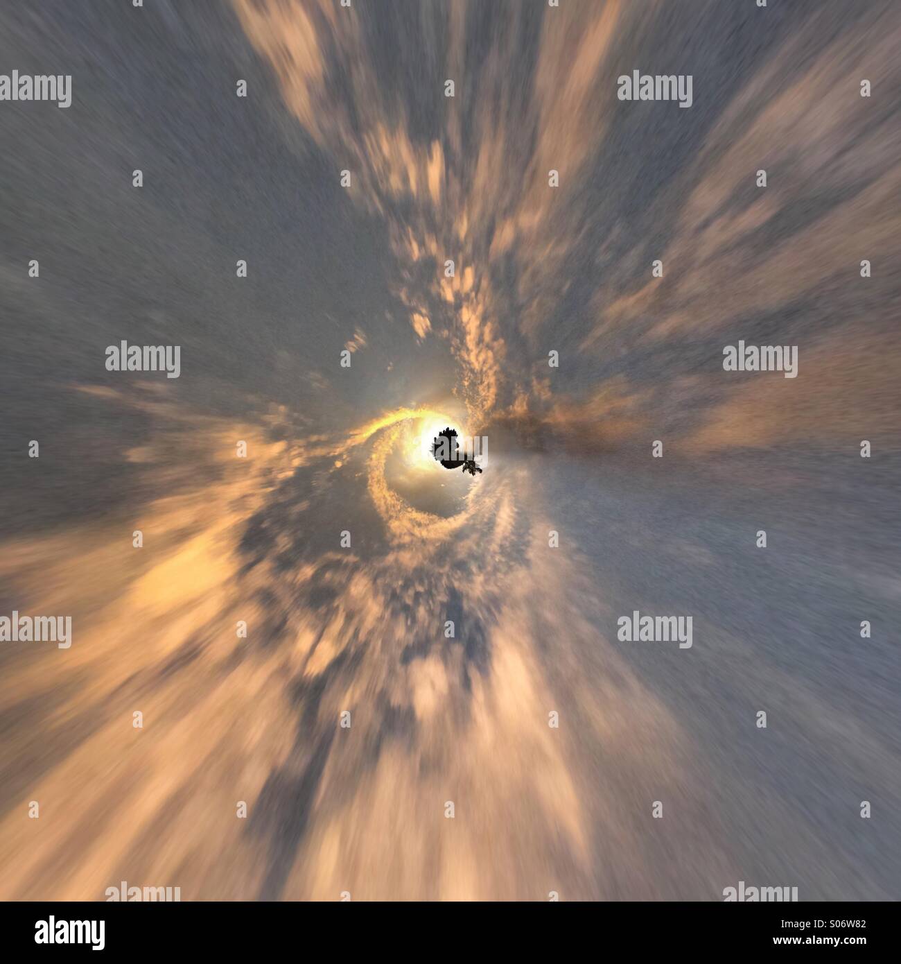 Warped clouds hi-res stock photography and images - Alamy