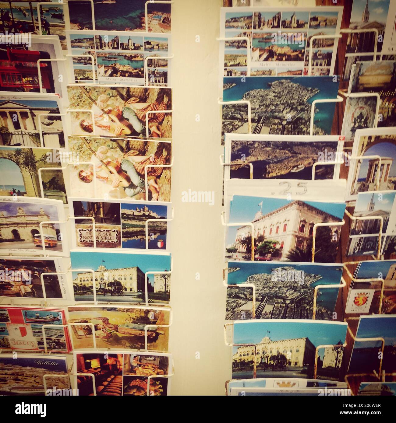 Mediterranean postcards hi-res stock photography and images - Alamy