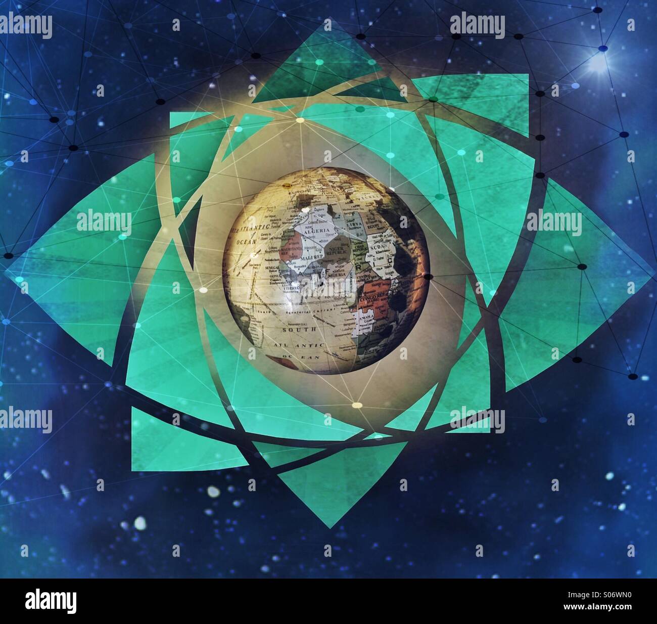 Earth connections stars hi-res stock photography and images - Alamy