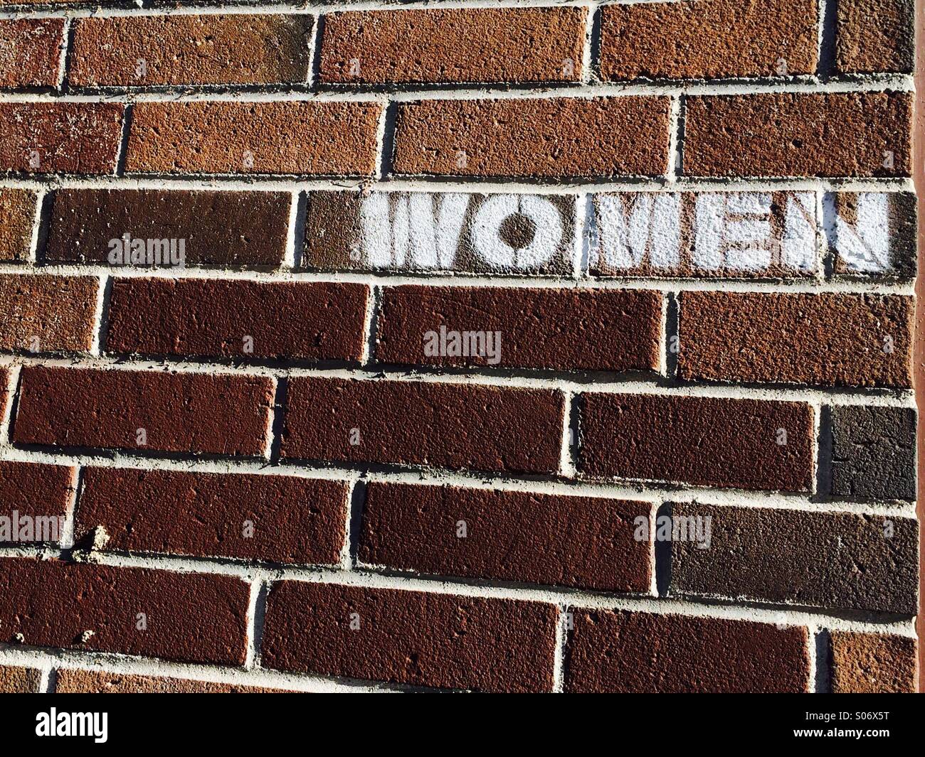 White painted letters hi-res stock photography and images - Alamy