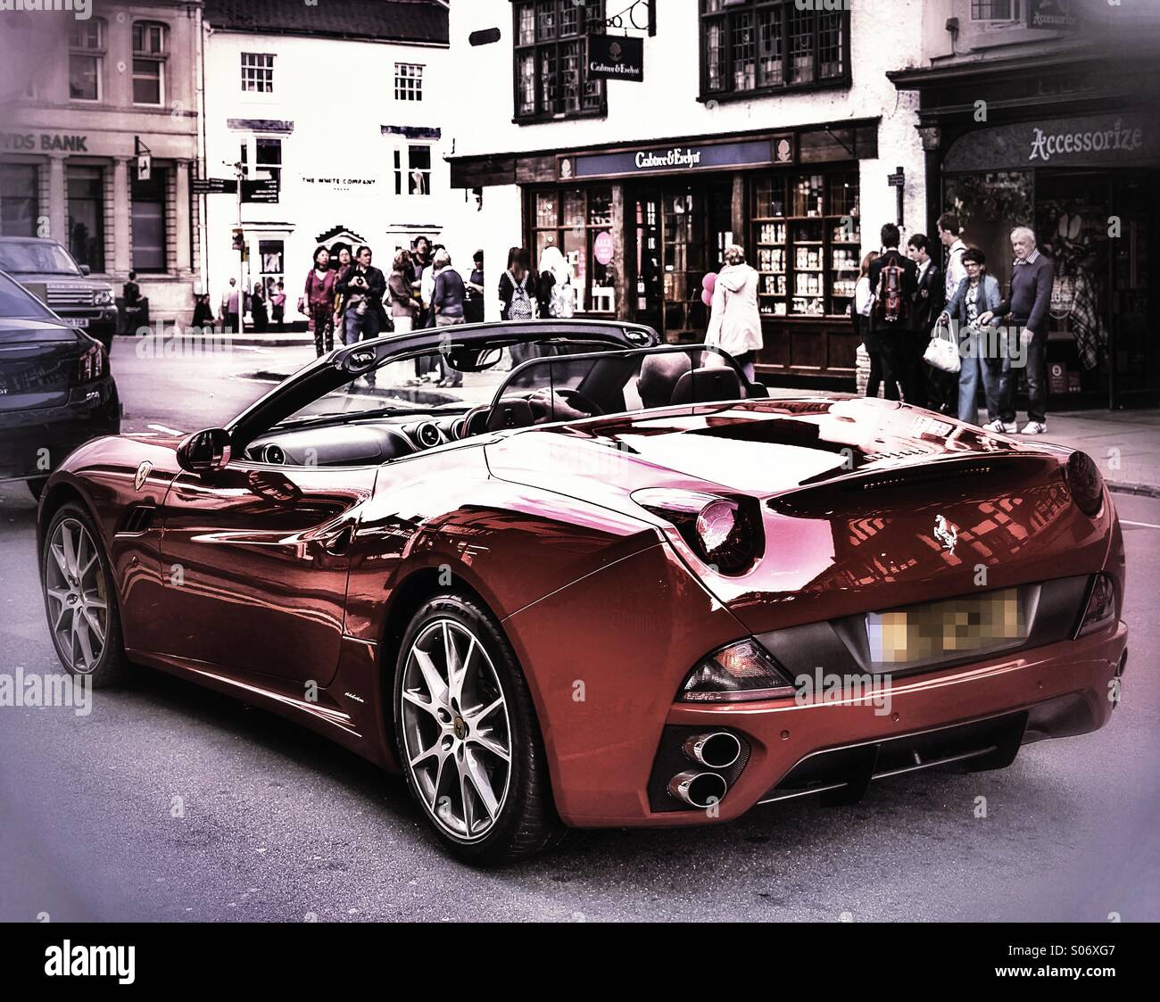 Top of ferrari hi-res stock photography and images - Alamy