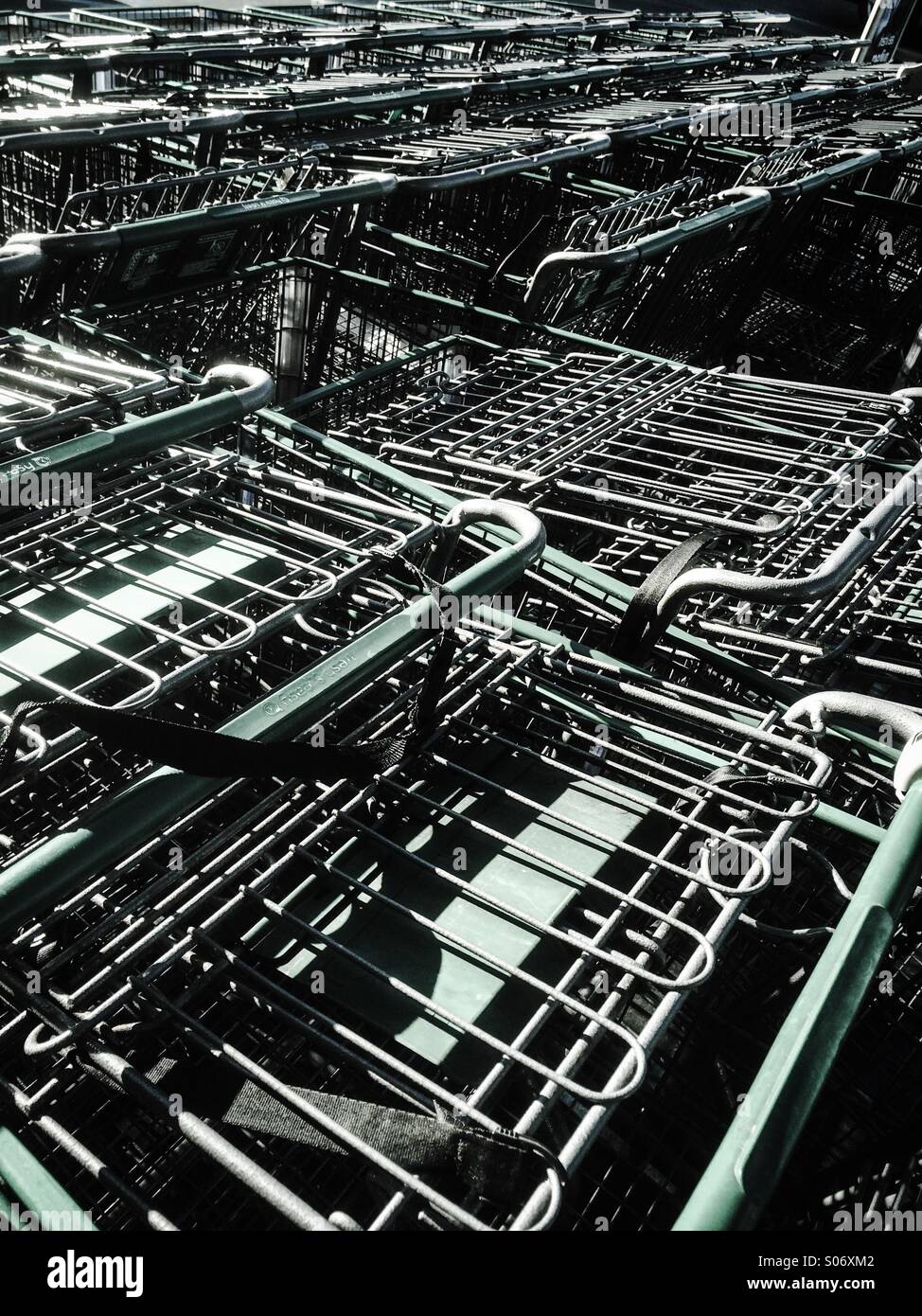 Grocery store carts hi-res stock photography and images - Alamy