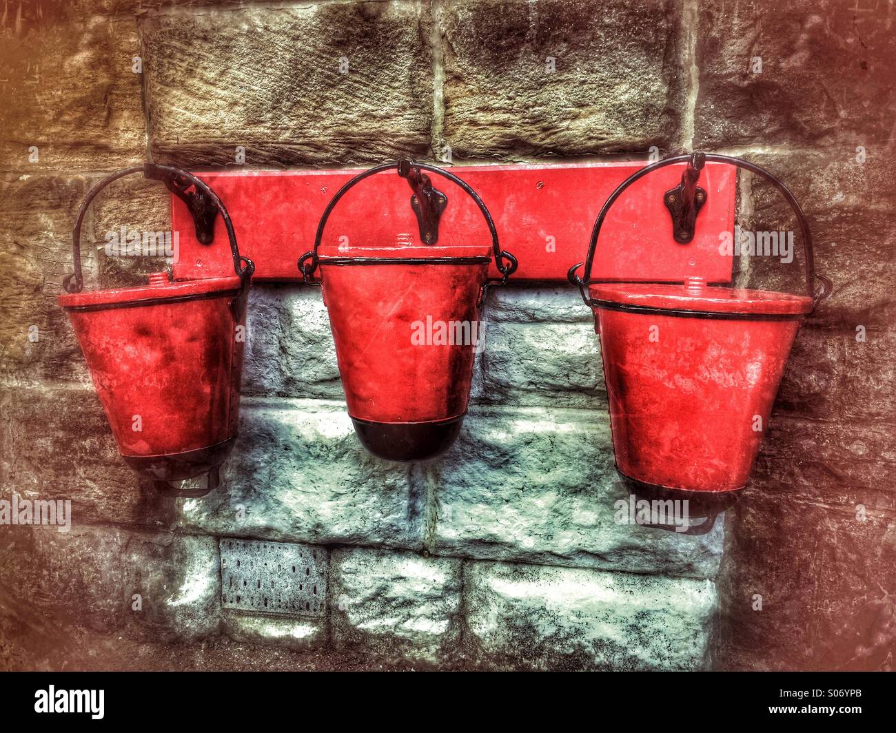 Water buckets hi-res stock photography and images - Alamy
