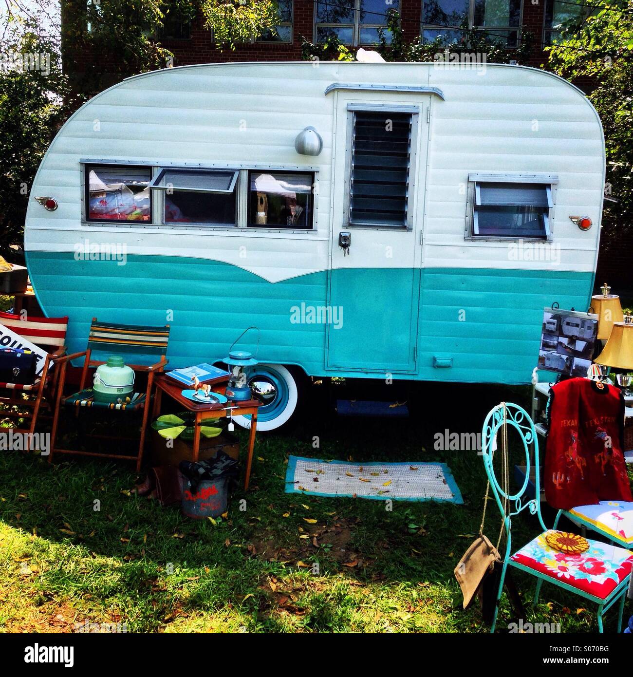 Camper trailer hi-res stock photography and images - Alamy