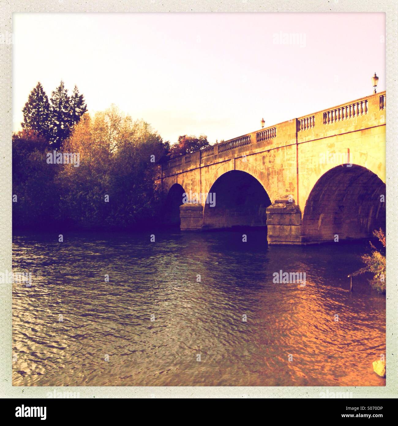 Wallingford bridge over the river Thames Stock Photo - Alamy