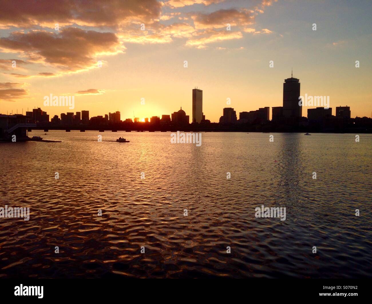 Boston back bay sunrise hi-res stock photography and images - Alamy