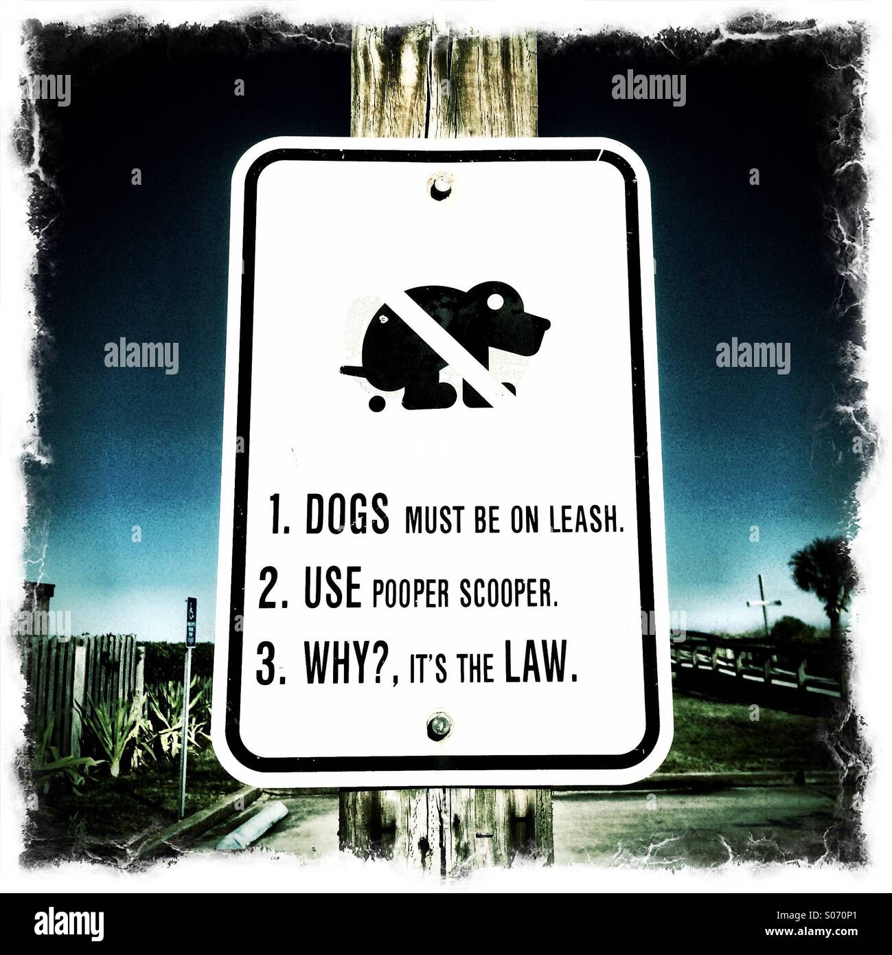 Beach informational sign hi-res stock photography and images - Alamy