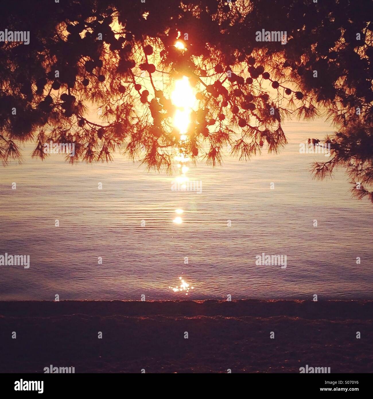 Sun light beach hi-res stock photography and images - Alamy