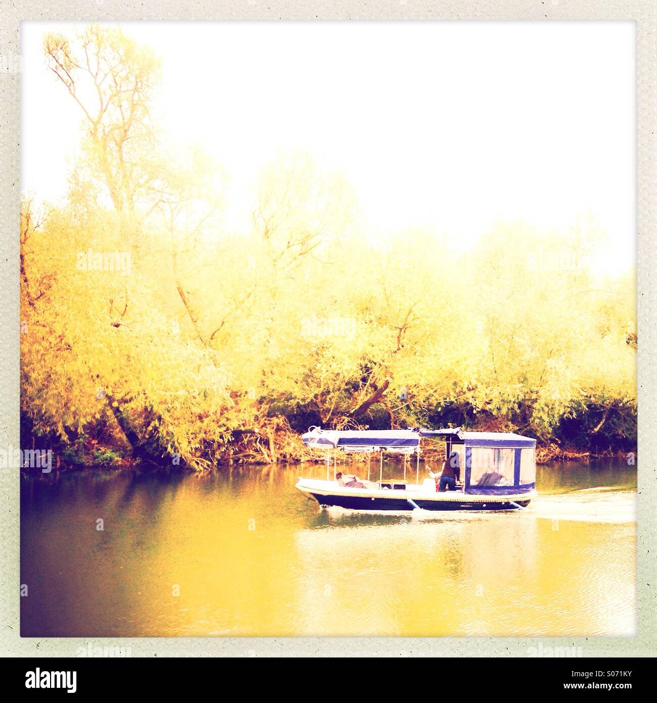 Thames pleasure boat cruise hi-res stock photography and images - Alamy